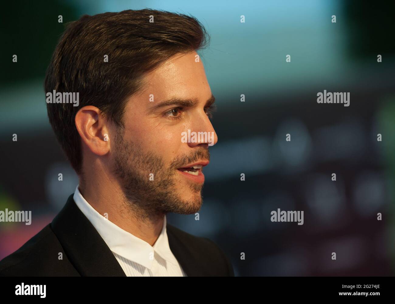 Malaga, Spain. 08th June, 2021. Spanish actor, Marc Clotet attends the ...