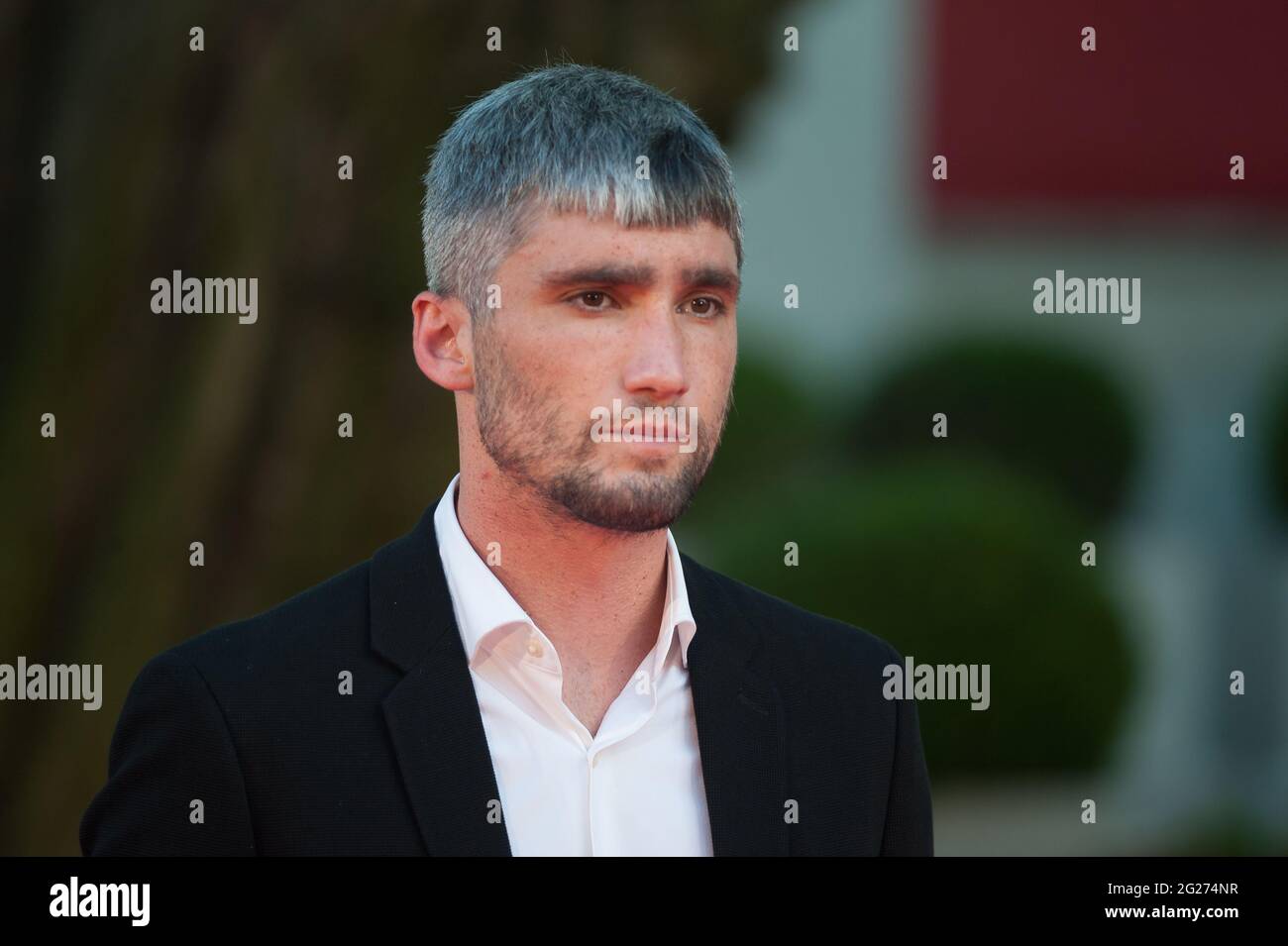 Malaga, Spain. 08th June, 2021. Spanish actor, Chechu Salgado poses for ...