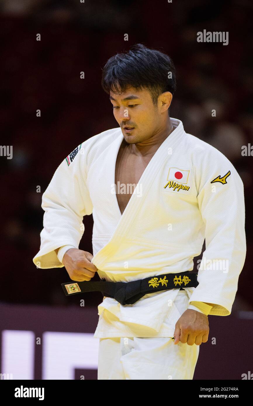 Budapest, Hungary. 8th June, 2021. Japan's Soichi Hashimoto Men -73 kg ...