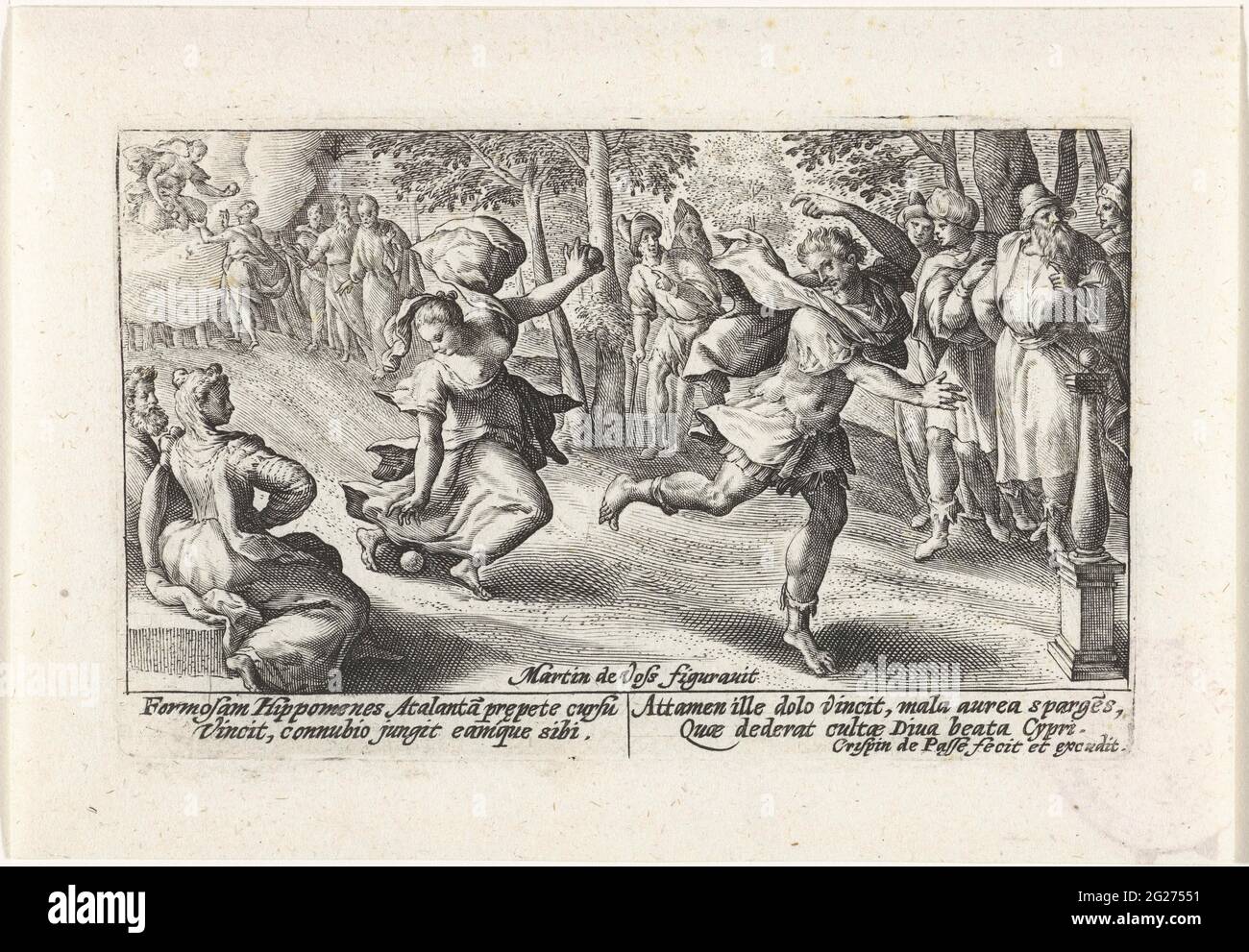 Atalanta And Hippomenes Lions