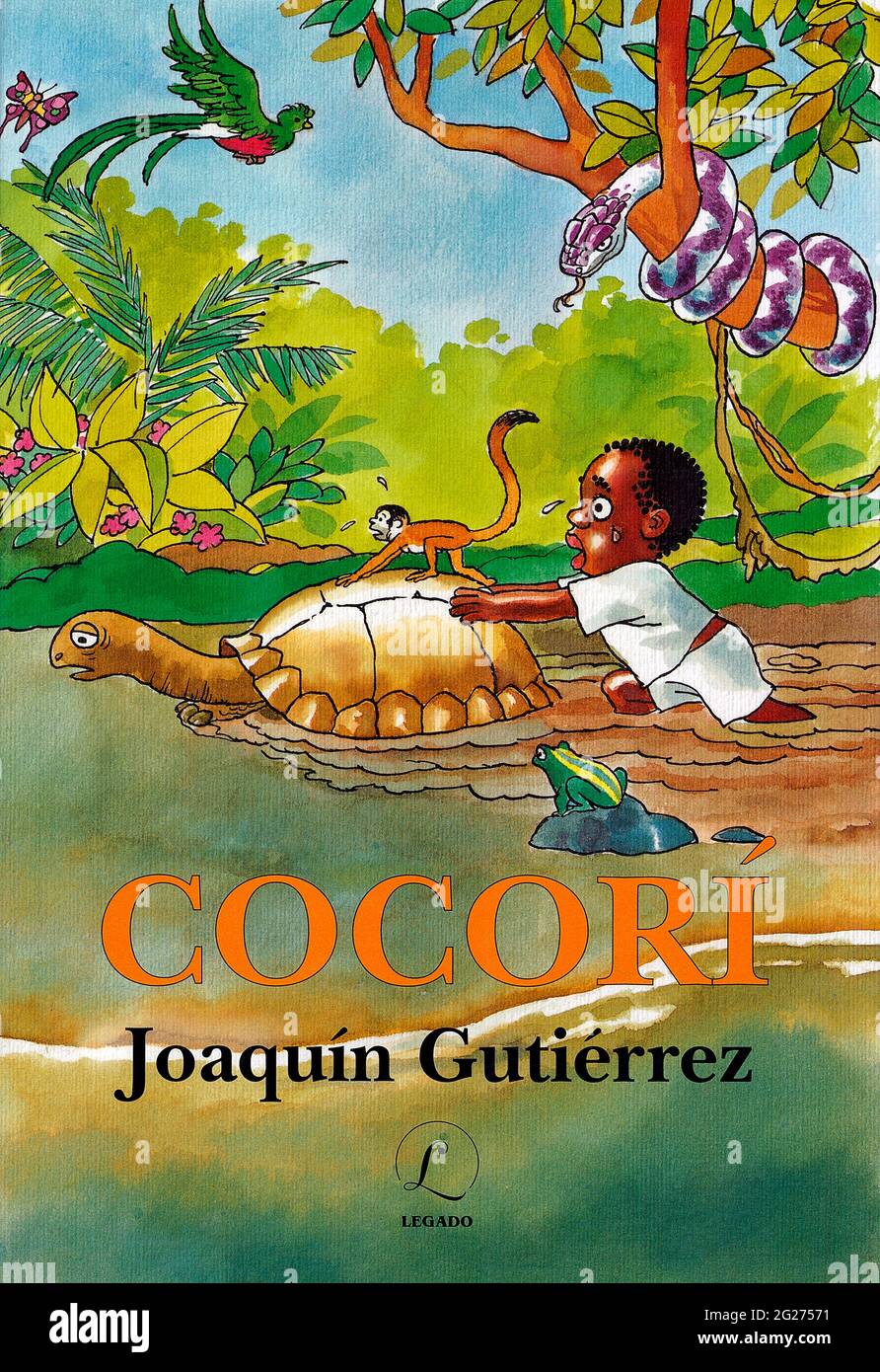 Children's Book Cocori by Joaquin Gutierrez Stock Photo - Alamy