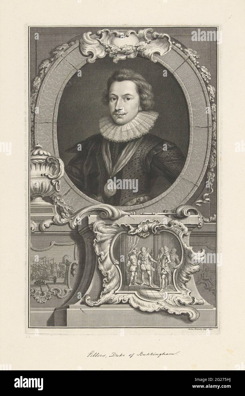 Portrait of George Villiers. Portrait of George Villiers, 1st Duke of ...