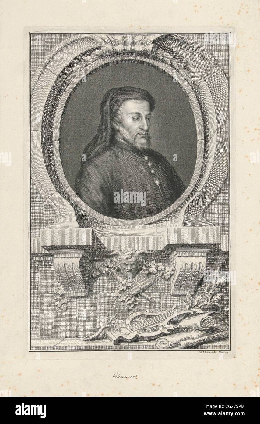 Chaucer portrait hi-res stock photography and images - Alamy