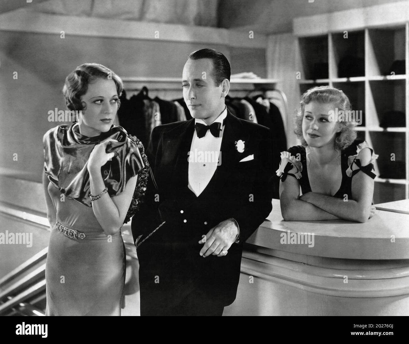 Monroe Owsley, Ginger Rogers, "Hat Check Girl" (1932) Fox Film ...