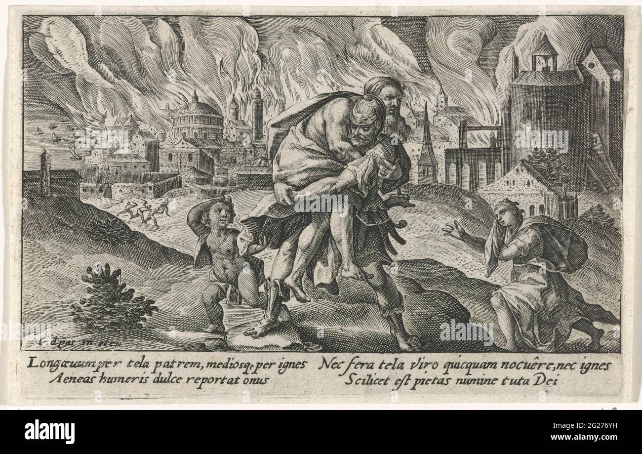 Aeneas escapes from troy hi-res stock photography and images - Alamy