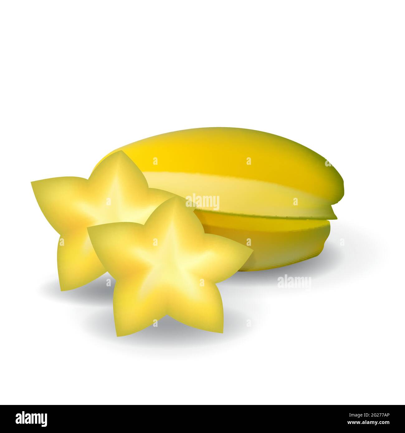 Star Fruit Vector Vectors High Resolution Stock Photography and Images ...