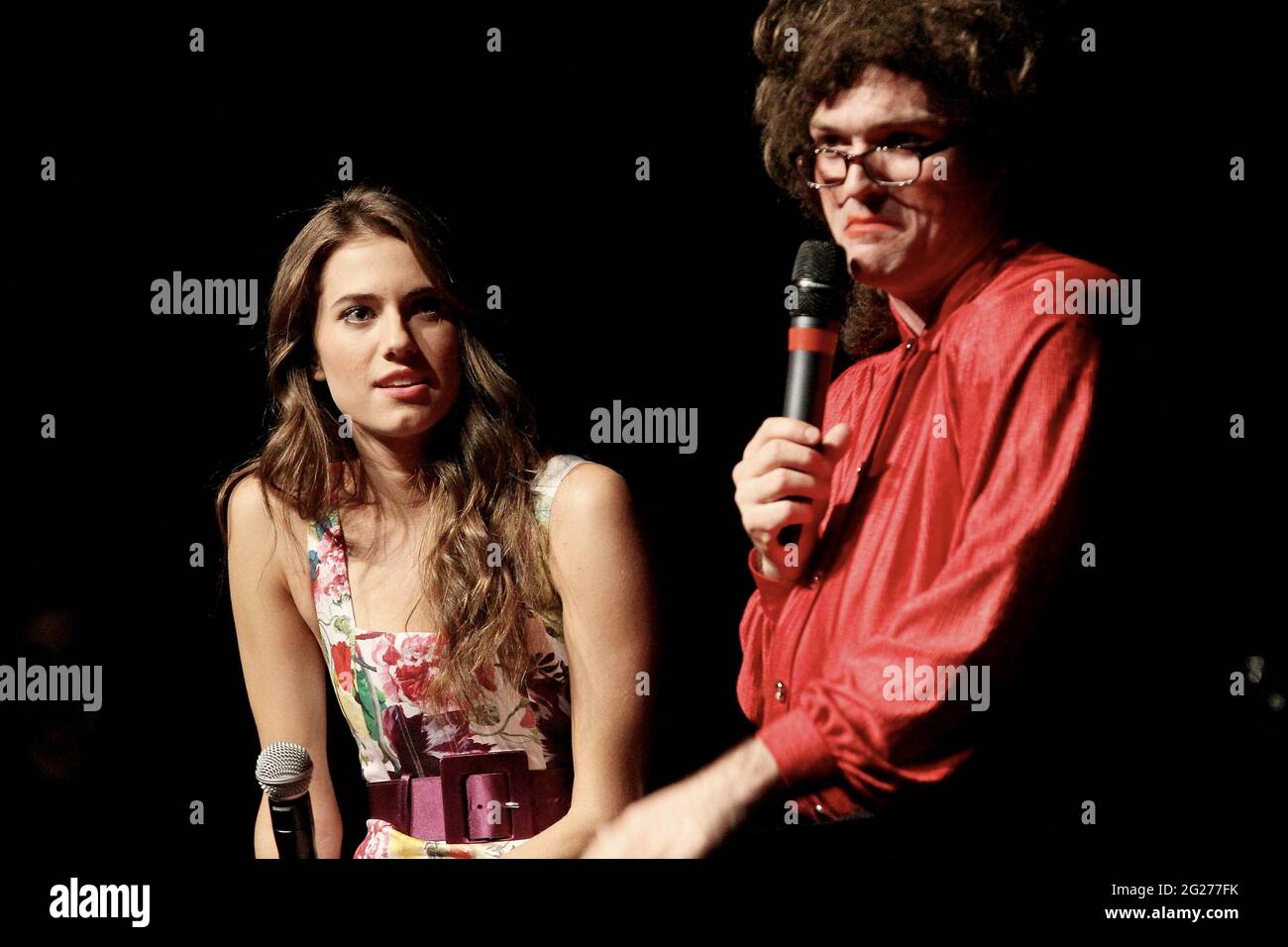 New York, NY, USA. 2 August, 2012. Allison Williams, Gale Beggy ...