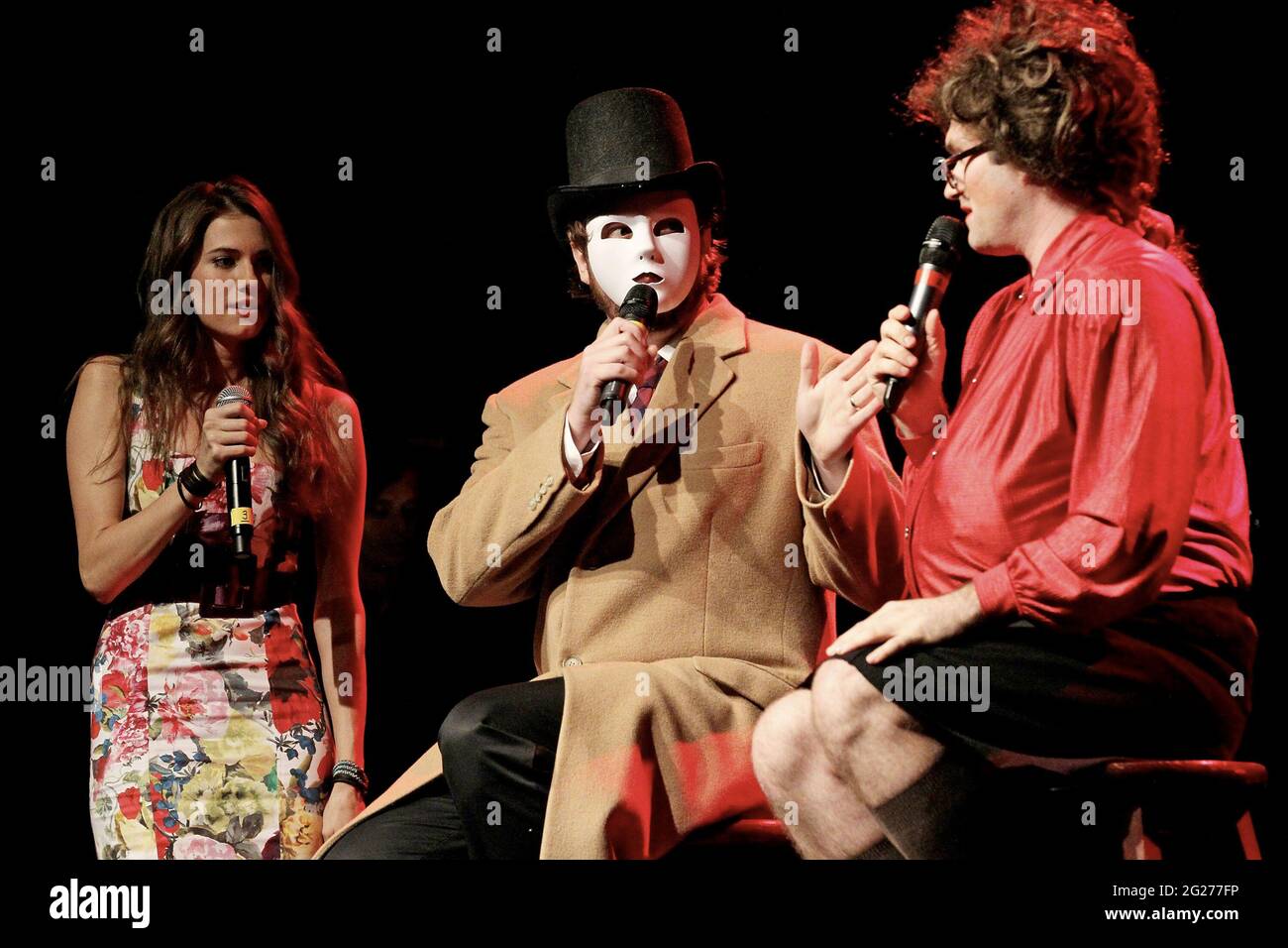 New York, NY, USA. 2 August, 2012. The Phantom, Allison Williams, Gale ...