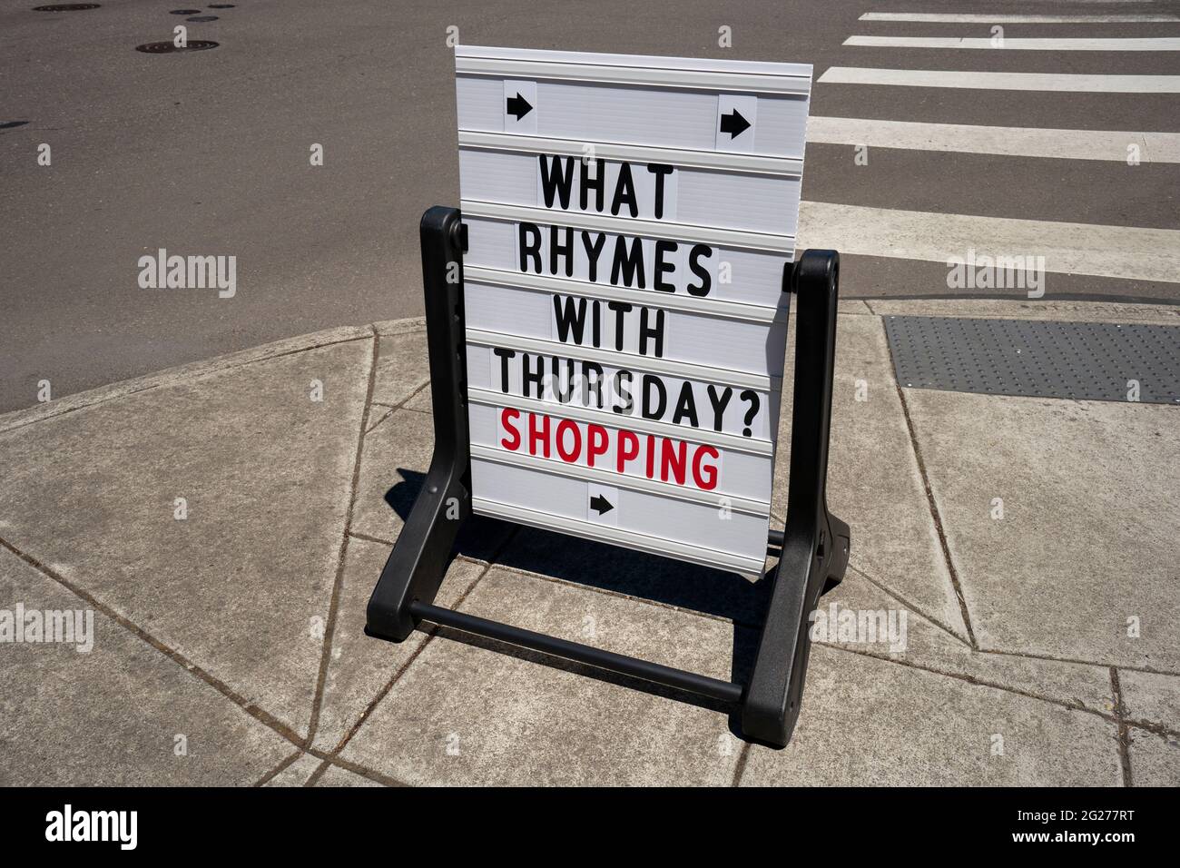 City business promotion sign hi-res stock photography and images - Alamy