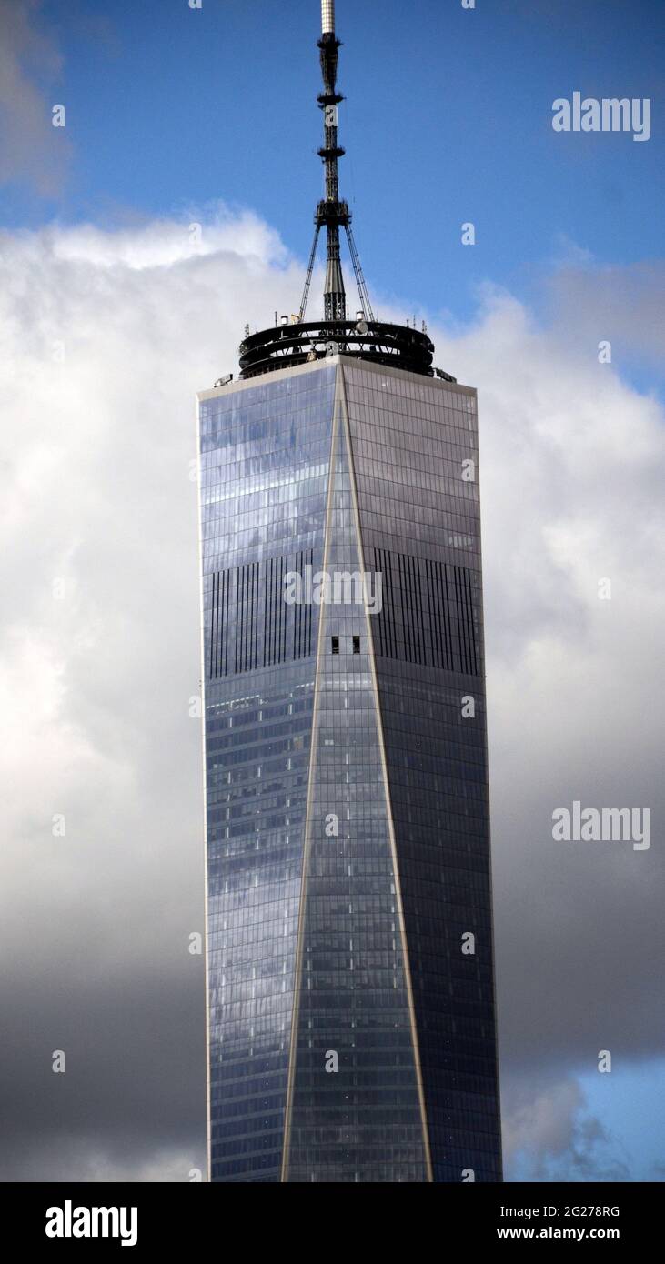 USA; ONE WORLD TRADE CENTER, FREEDOM TOWER IN NEW YORK CITY, TALLEST ...
