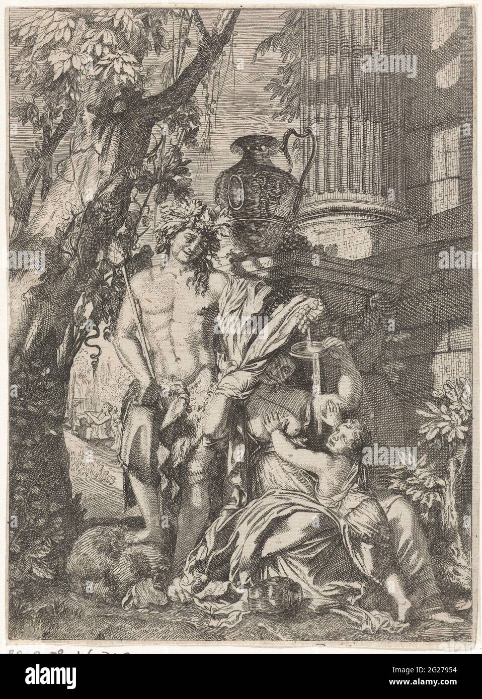 Bacchus tray hi-res stock photography and images - Alamy