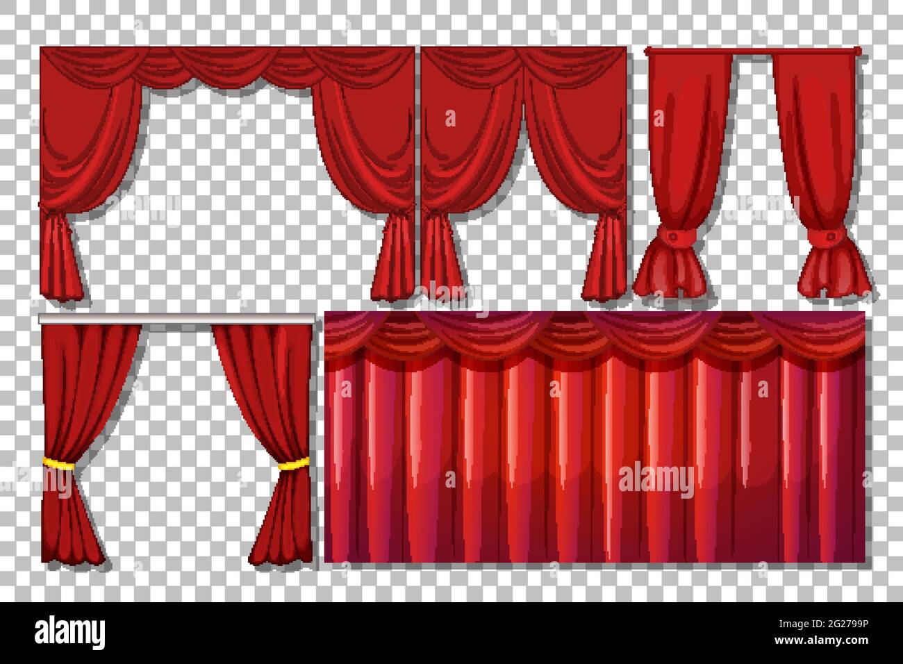 Colourful window designs Stock Vector Images - Alamy