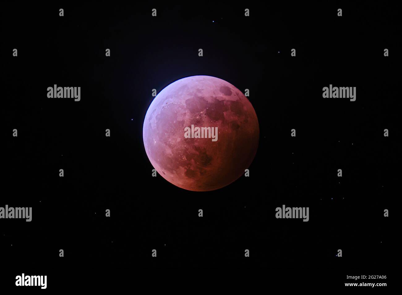 Total Lunar Eclipse Stock Photo - Alamy