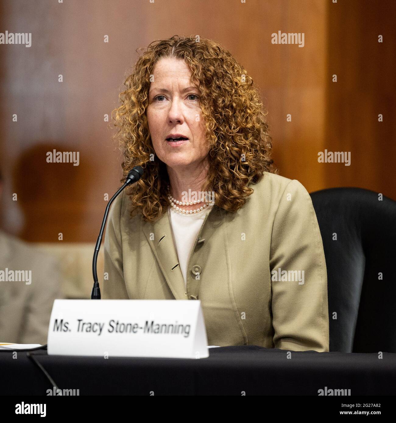 Washington, United States. 08th June, 2021. Tracy Stone-Manning ...