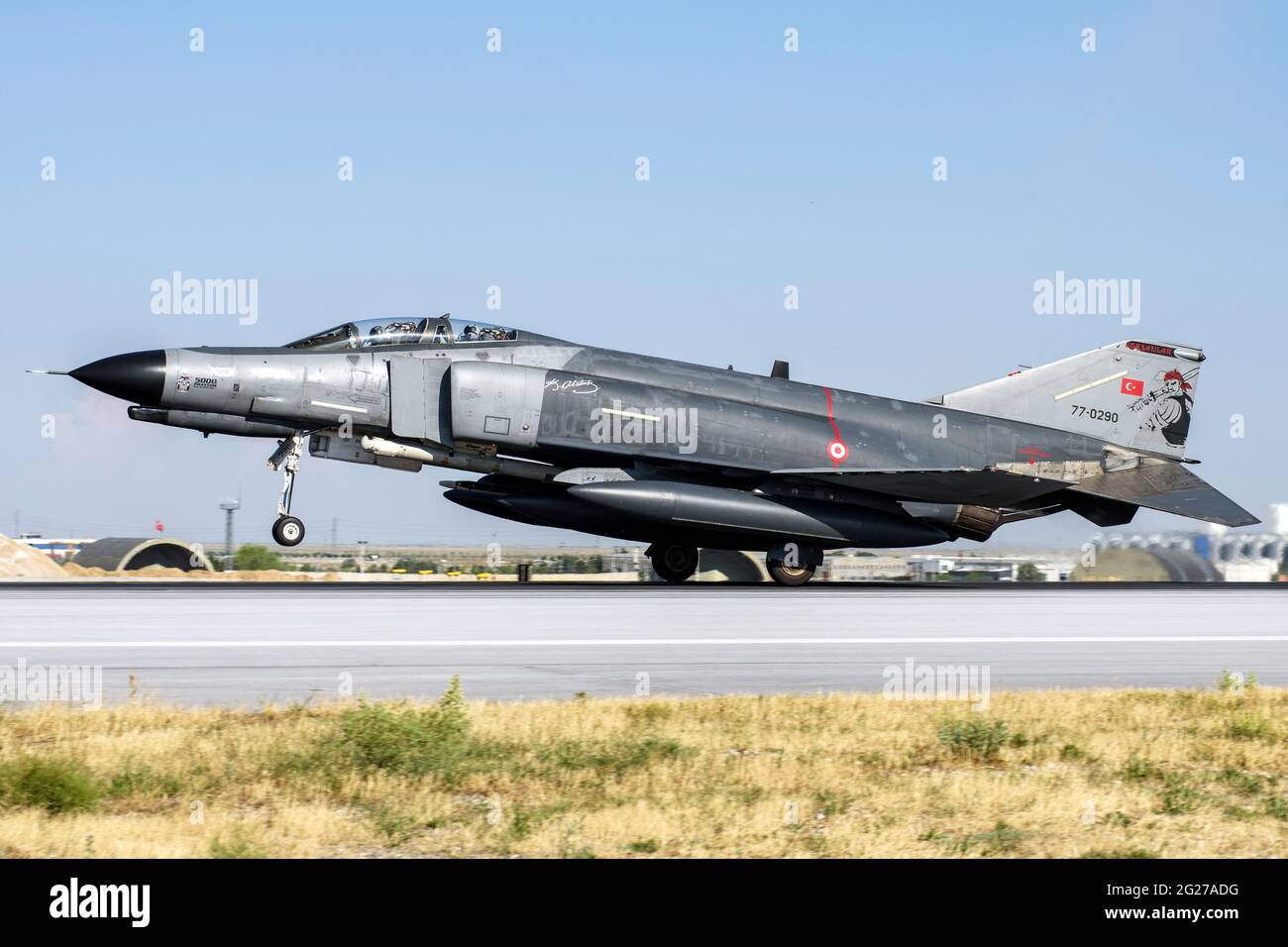 Turkish Air Force F-4E-2020 Terminator in action during exercise ... Turkish Air Force F-4E-2020 Terminator in action during exercise ...