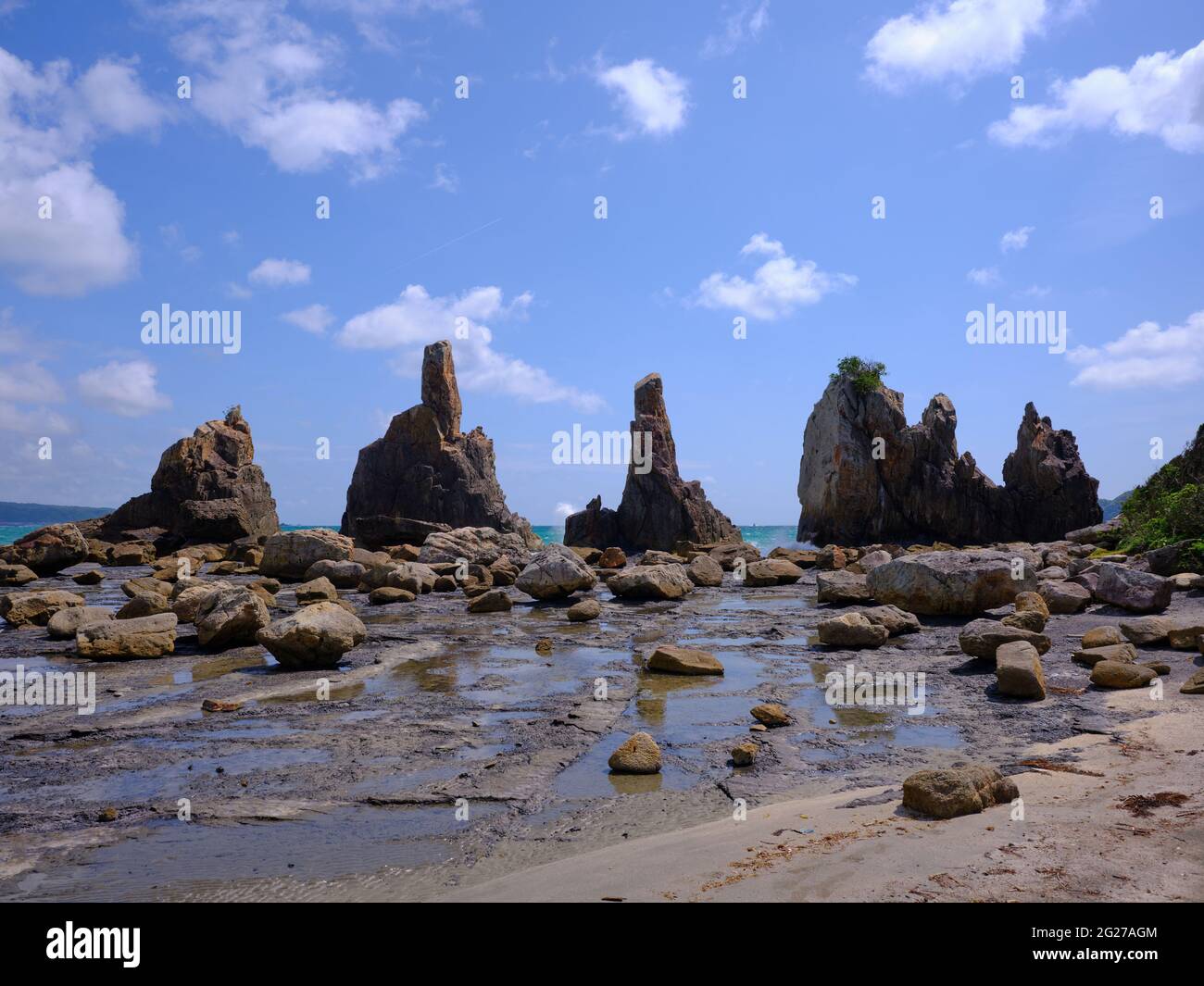 Hashigui rock hi-res stock photography and images - Alamy