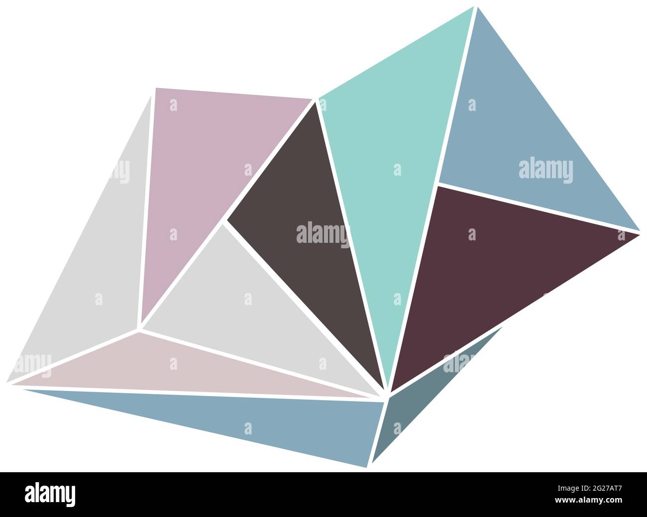 Crystal healing stone Stock Vector Images - Alamy