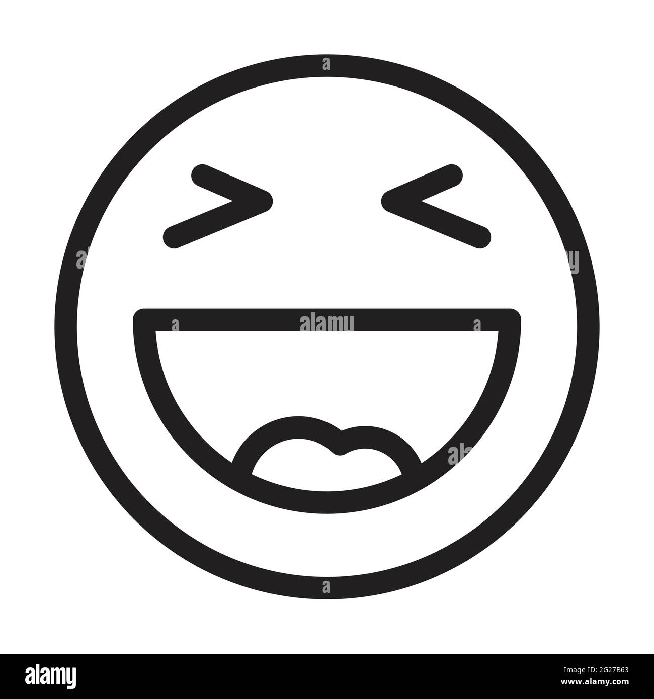 smile icon vector laugh symbol for graphic design, logo, web site ...