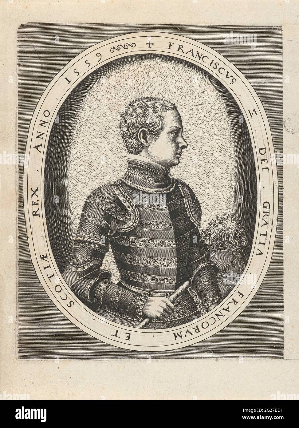 Portrait of King Frans II of France; Portraits of kings, queens ...