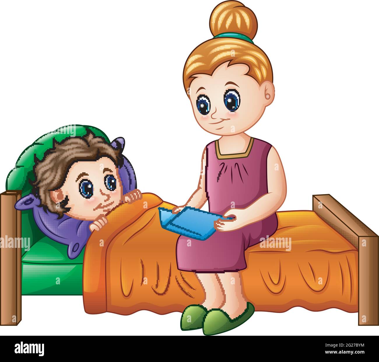 Before sleeping Cut Out Stock Images & Pictures - Alamy