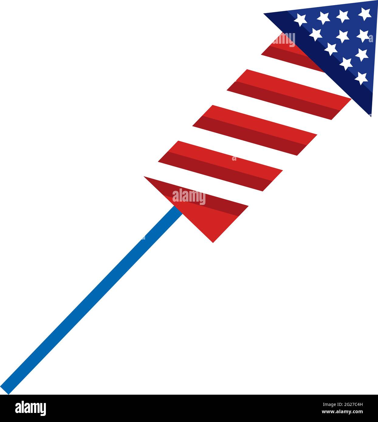 Us rocket flag hi-res stock photography and images - Alamy