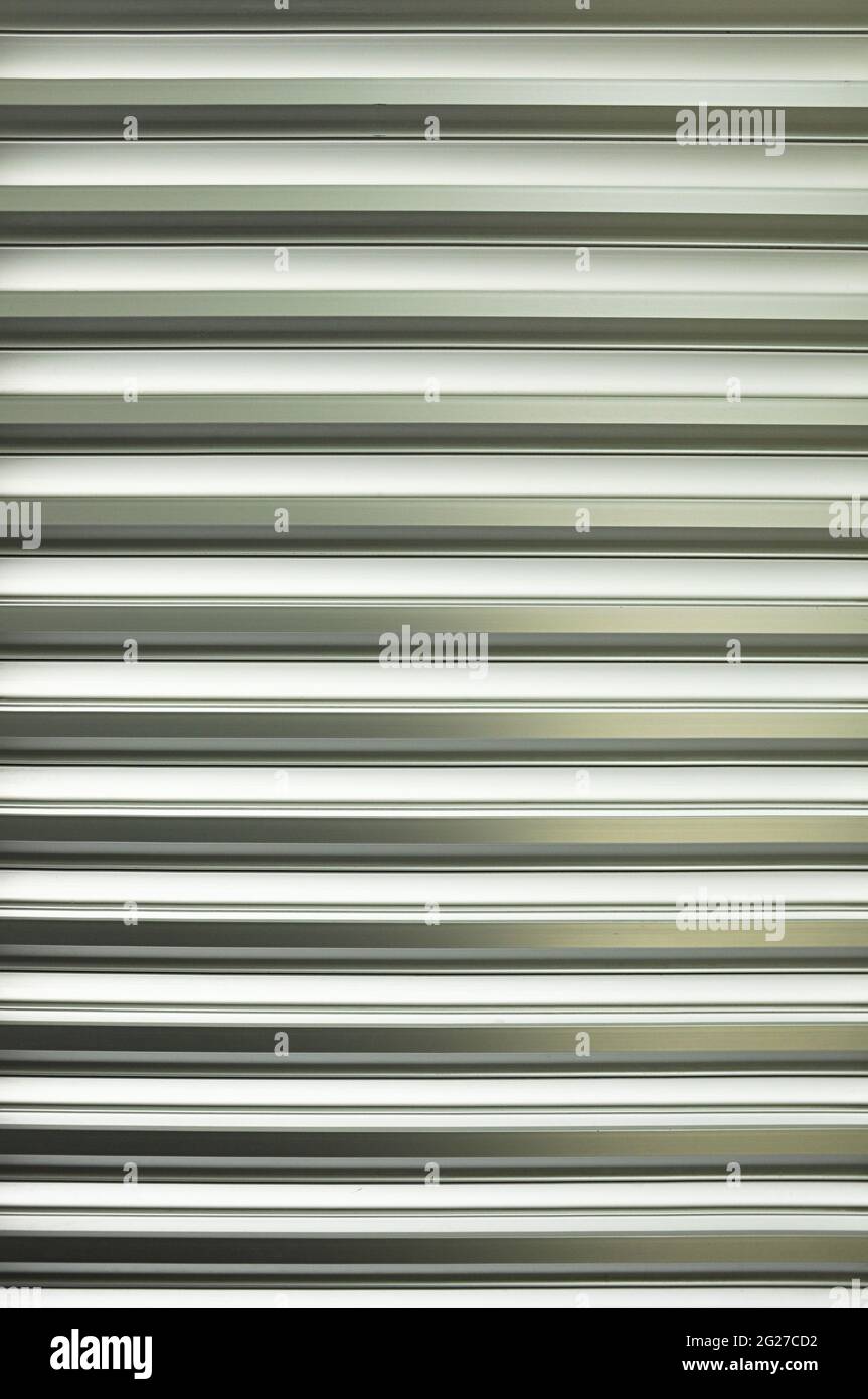 Pattern of metal louver Stock Photo - Alamy