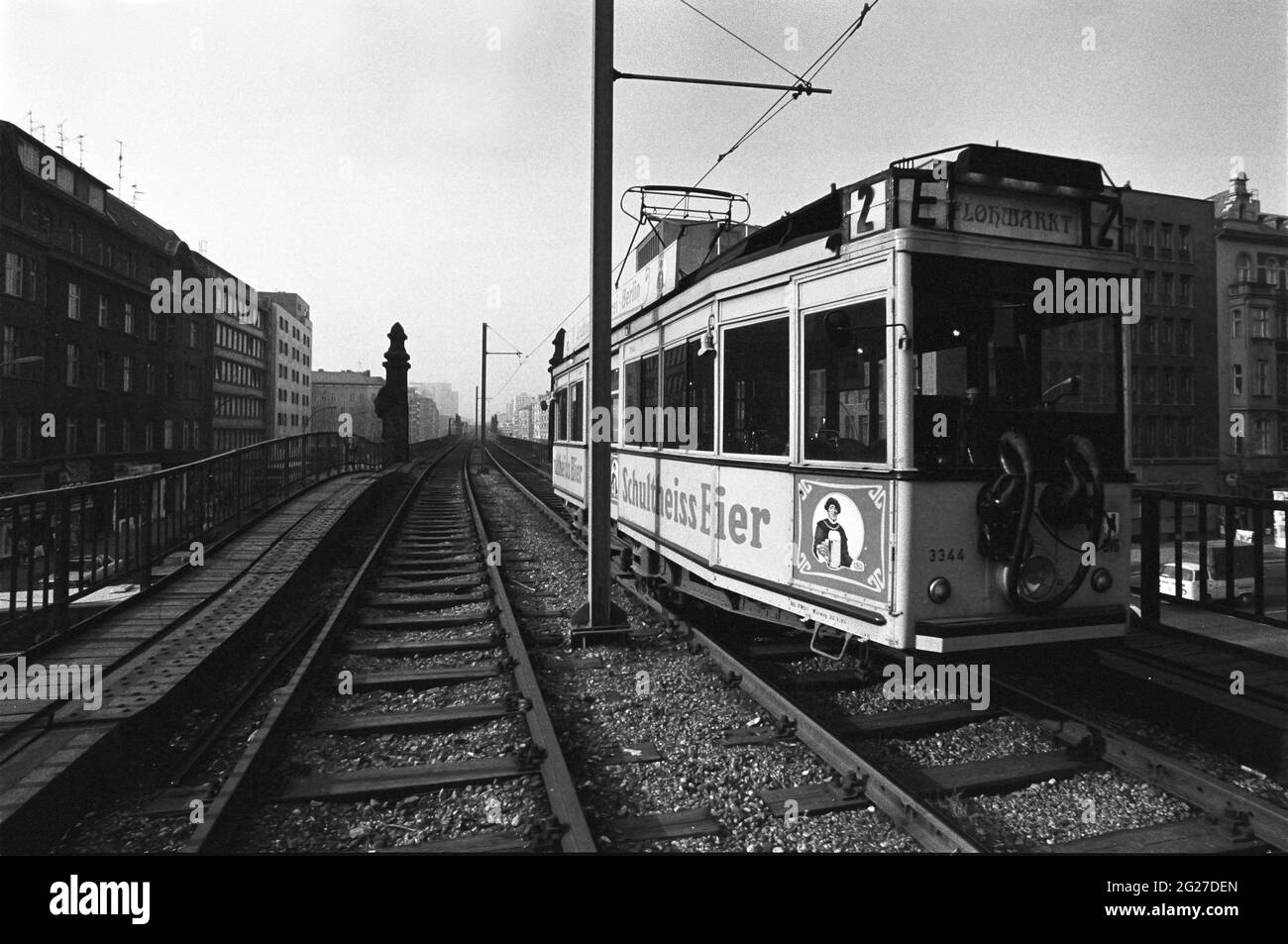 Vintage transport streetcar Black and White Stock Photos & Images - Alamy