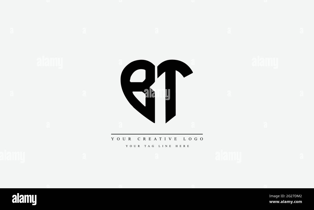 Bt logo white background hi-res stock photography and images - Alamy