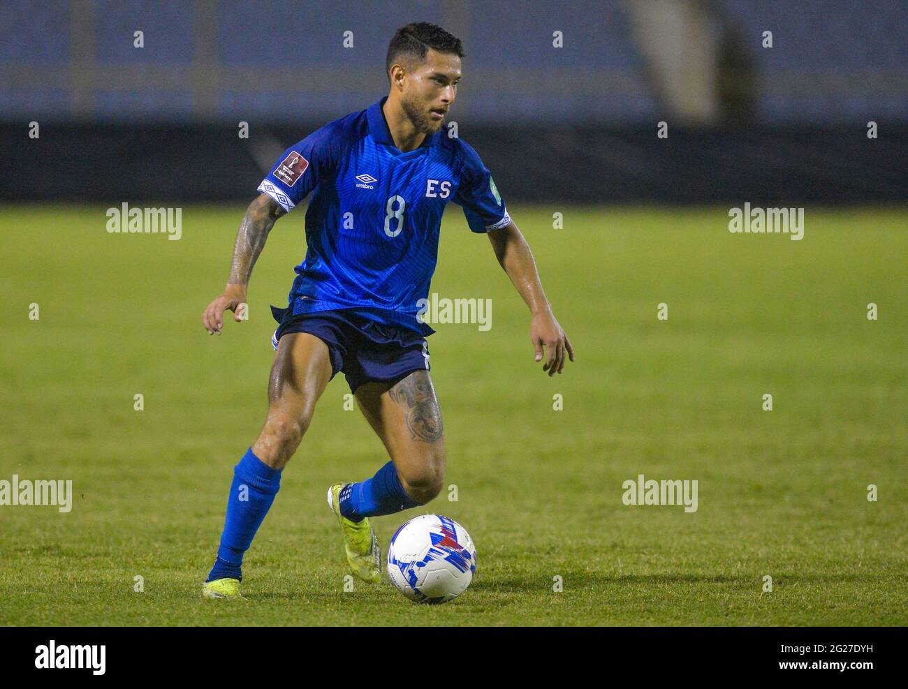 San Salvador, El Salvador. 8th June, 2021. Joshua Perez from El ...