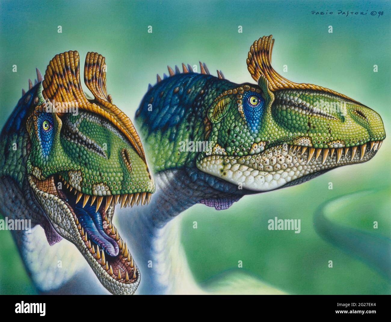 Dinosaur Revolution Cryolophosaurus Female