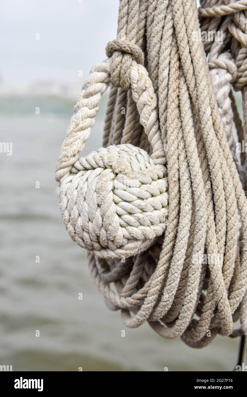 Monkey fist knot hi-res stock photography and images - Alamy