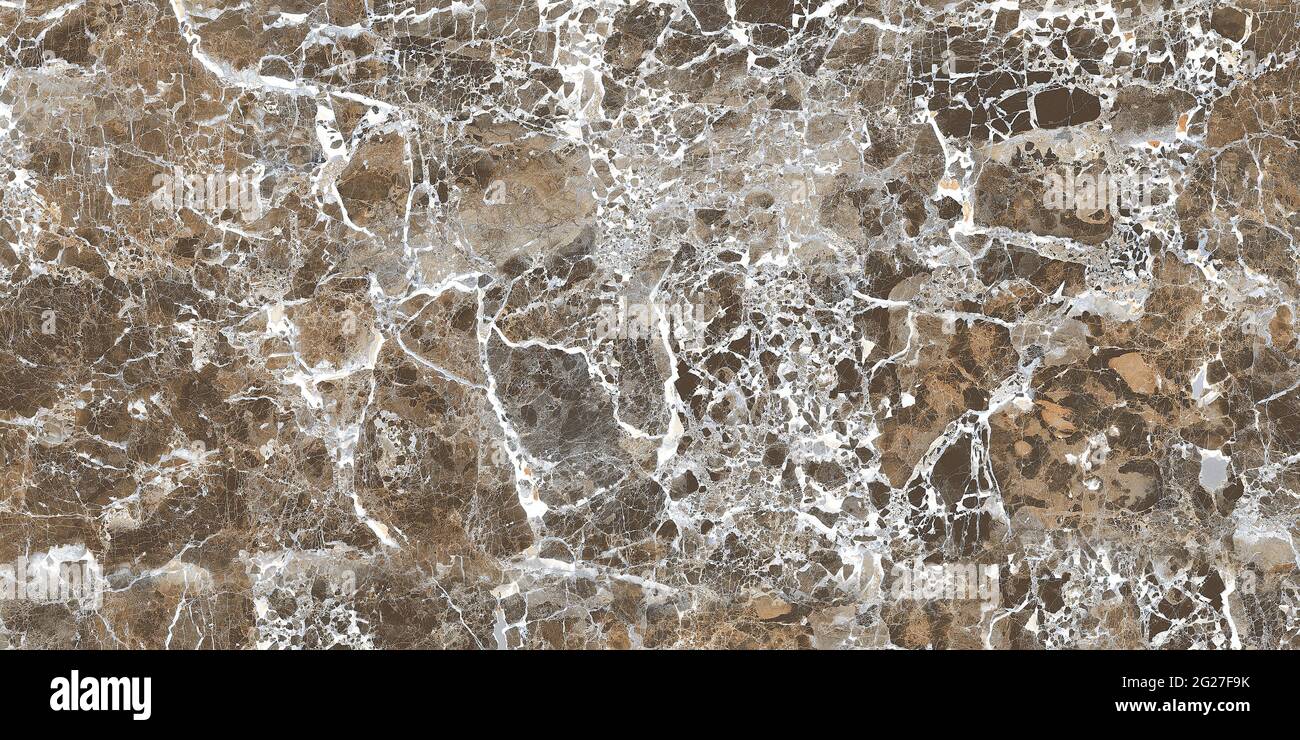 brown color background with original marble veins design with polished ...