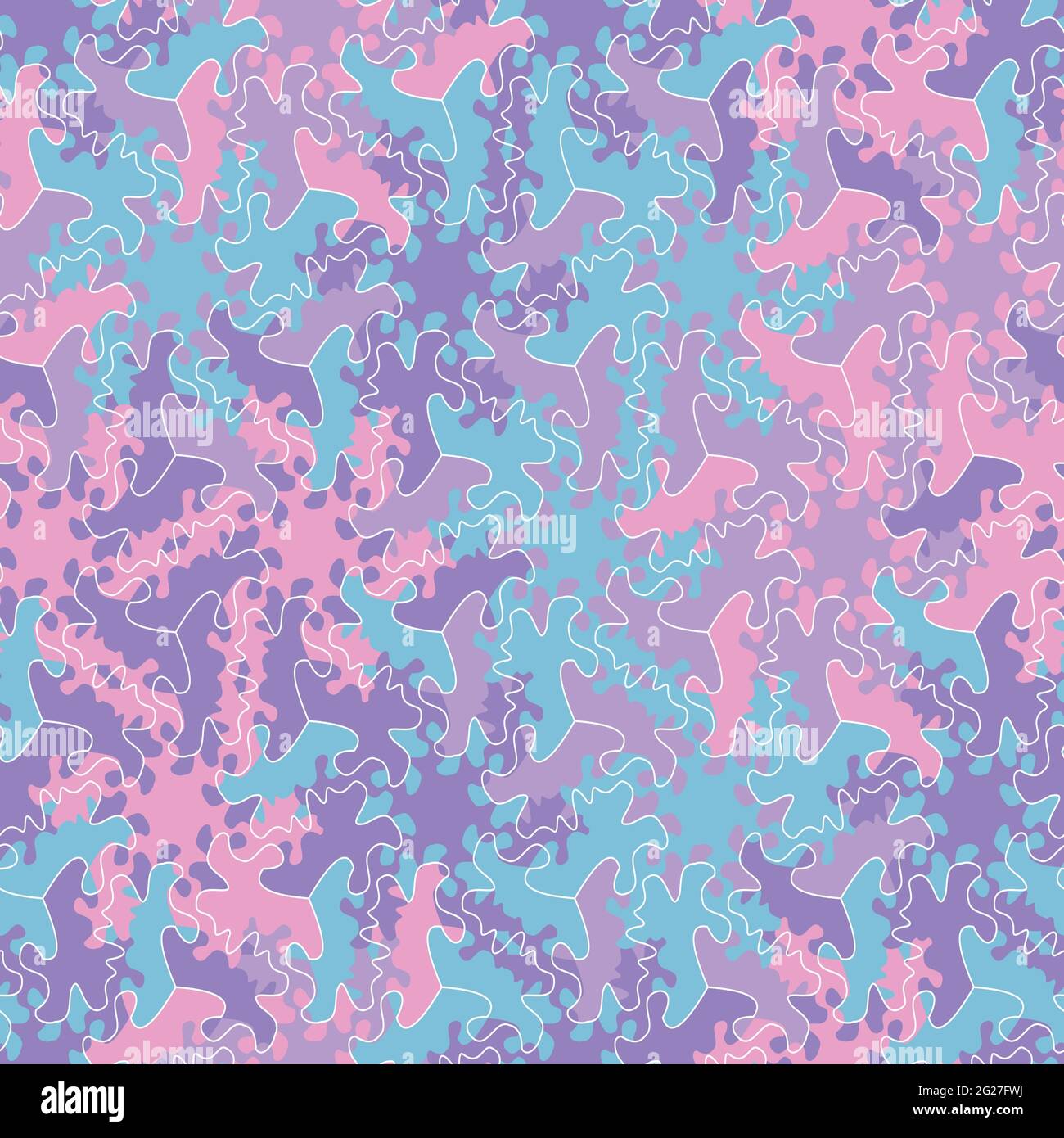 An abstract camo style seamless vector pattern Stock Vector Image & Art ...