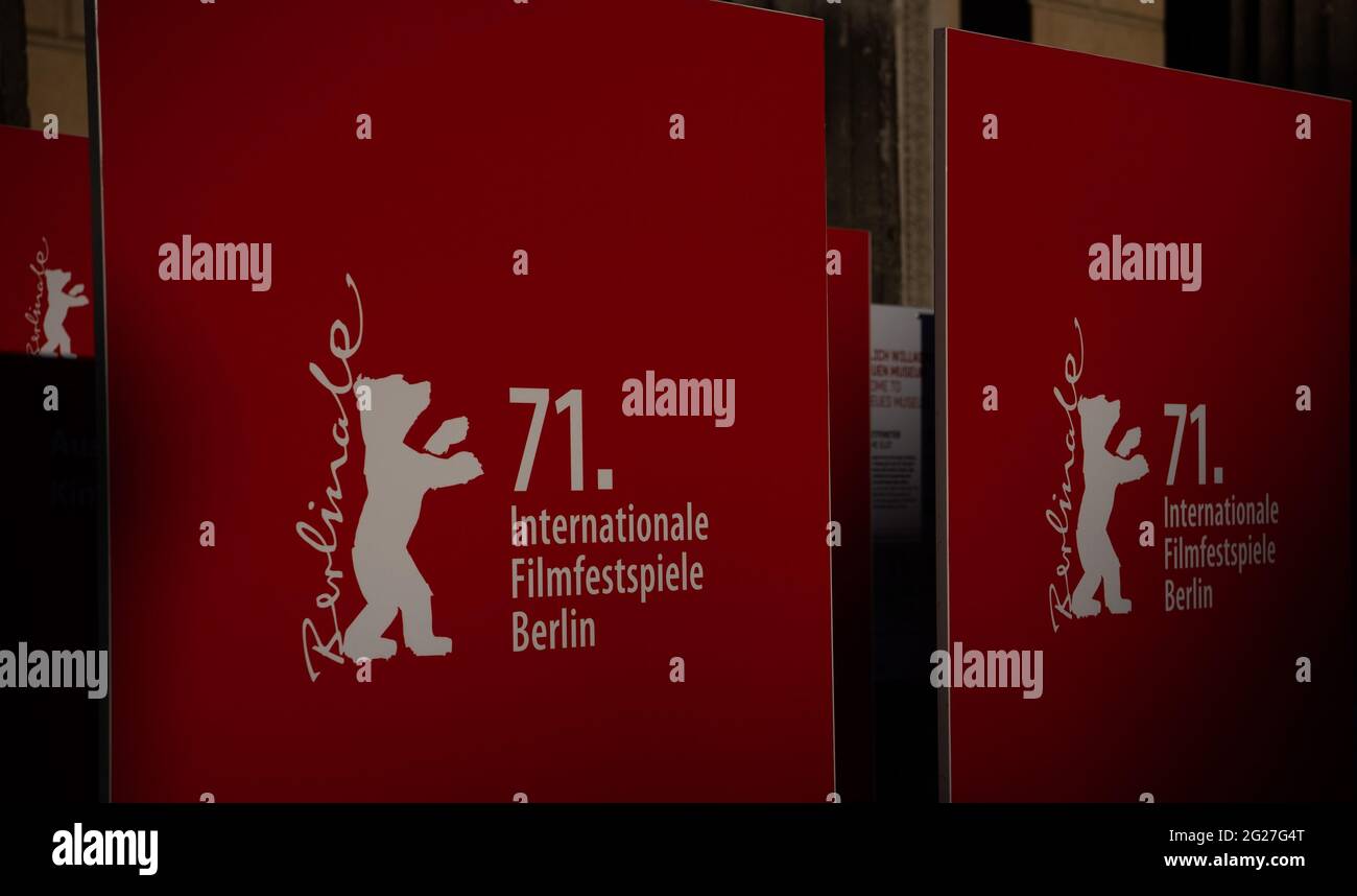 Berlin, Germany. 09th June, 2021. The logo of the "Berlinale" film ...