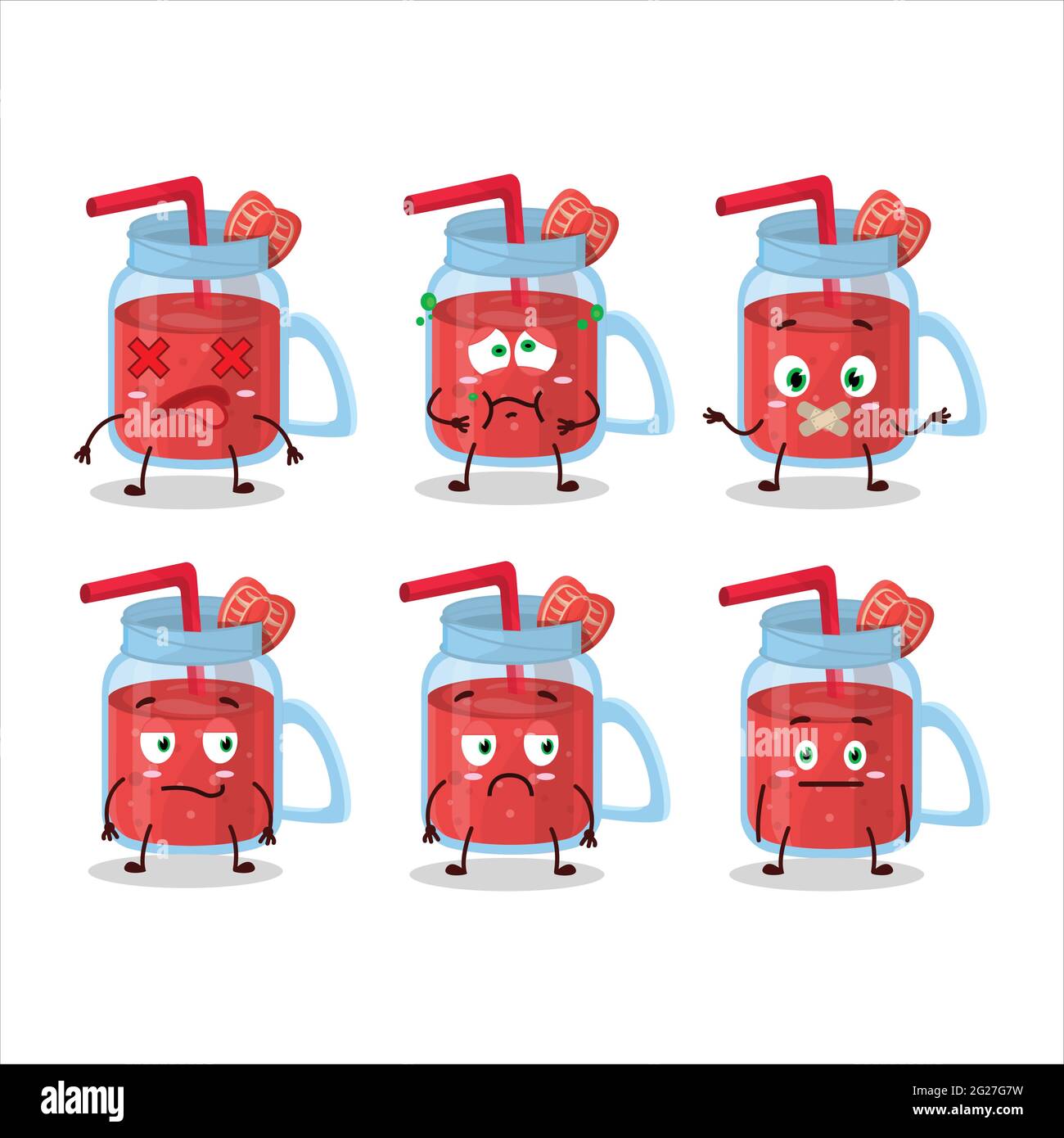 Smoothie stand Stock Vector Images - Alamy