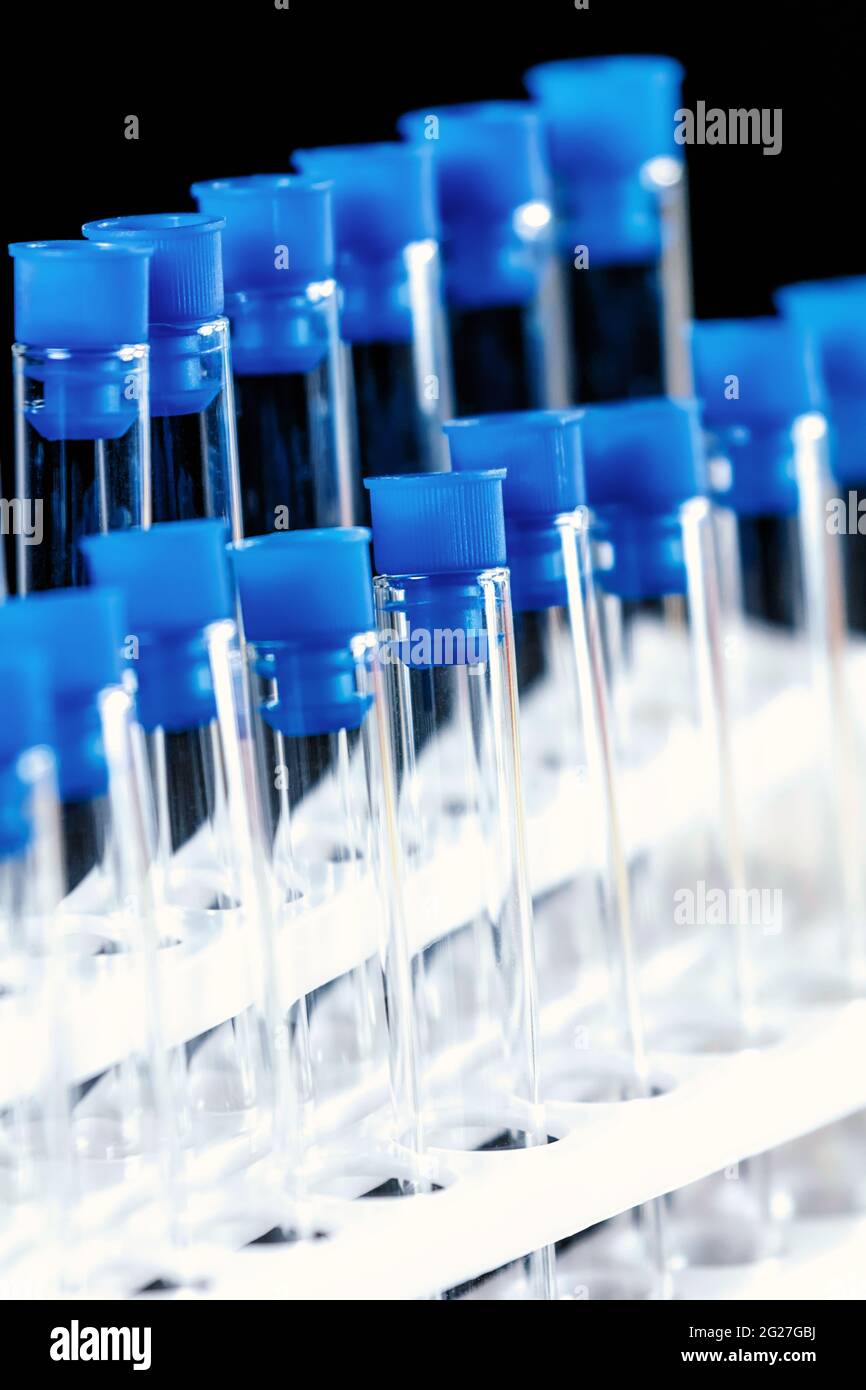 Laboratory Test Tubes, Health care concept Stock Photo - Alamy