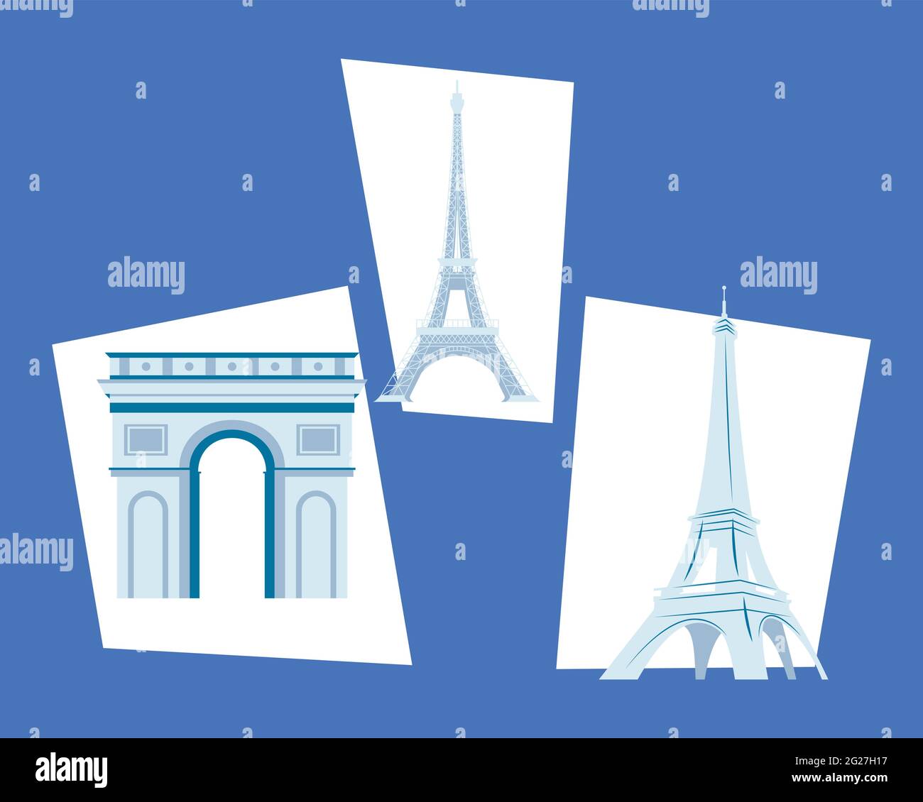 Three items Stock Vector Images - Alamy