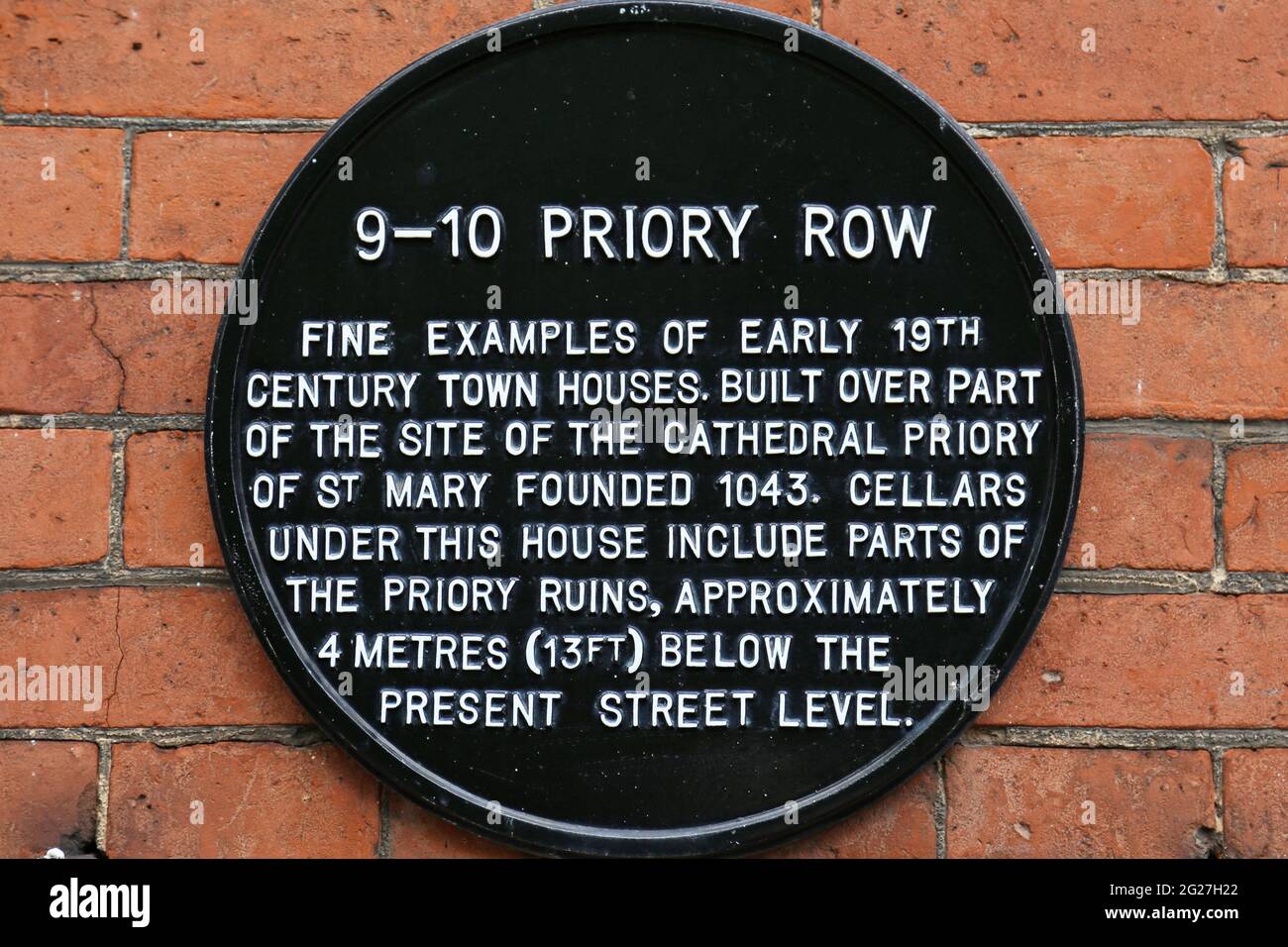 9-10 Priory Row, City centre, Coventry, West Midlands, England, Great ...