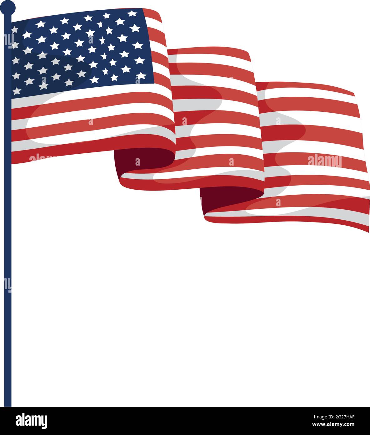 Waving in wind colors Stock Vector Images - Alamy