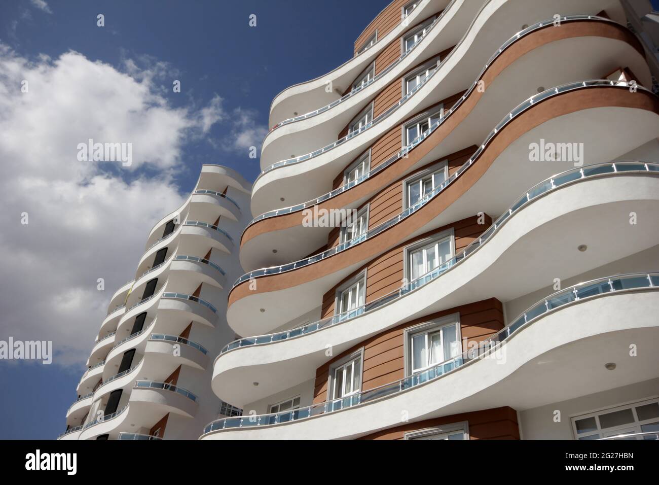 Modern and new apartment blocks Stock Photo - Alamy