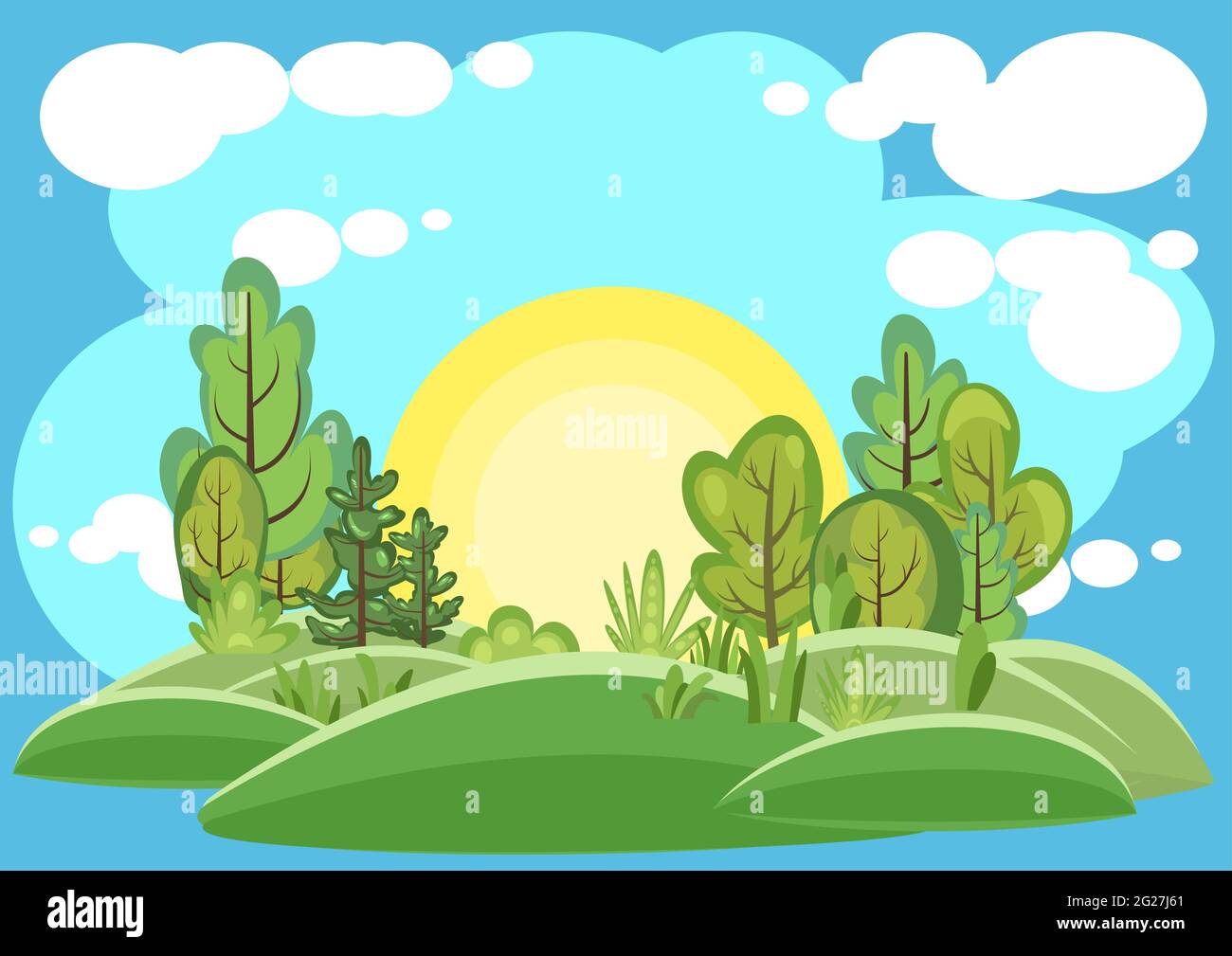 Cute Scene Backgrounds