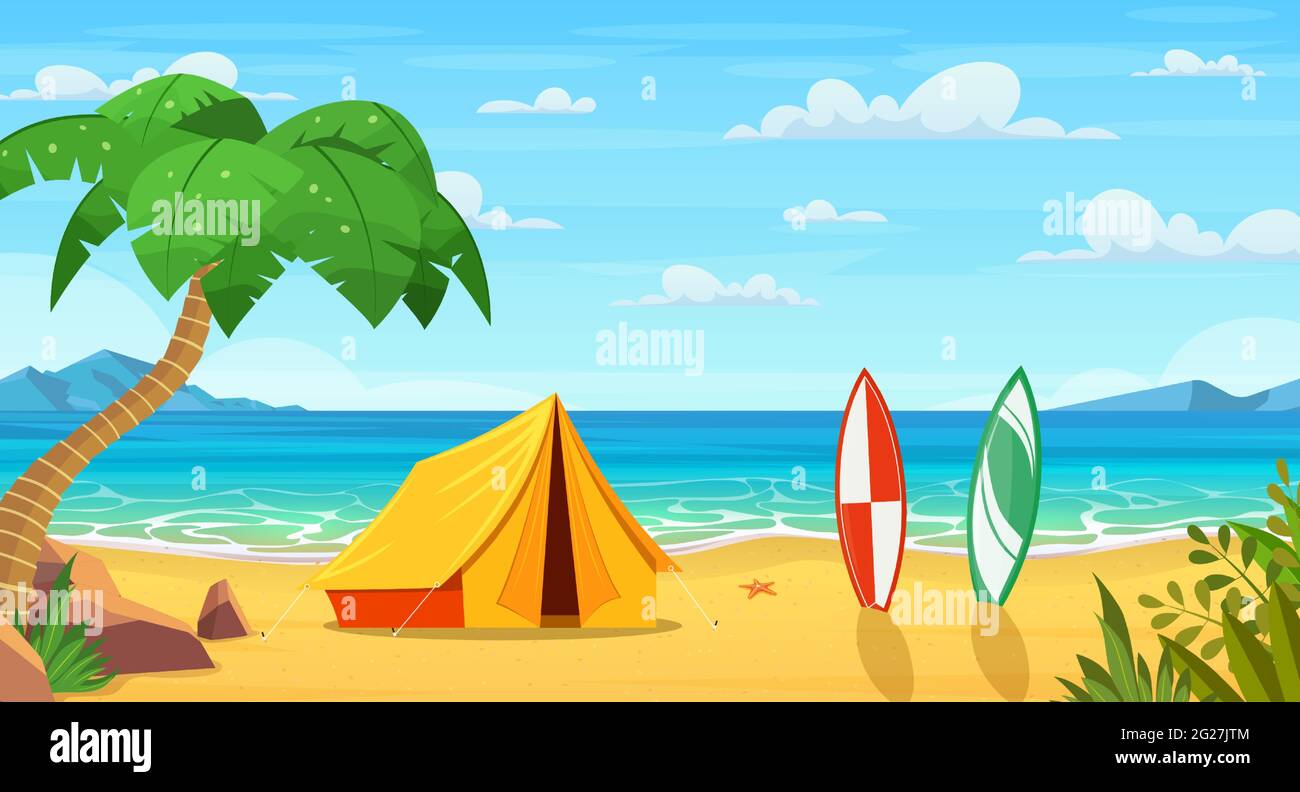 Summertime Beach Clipart