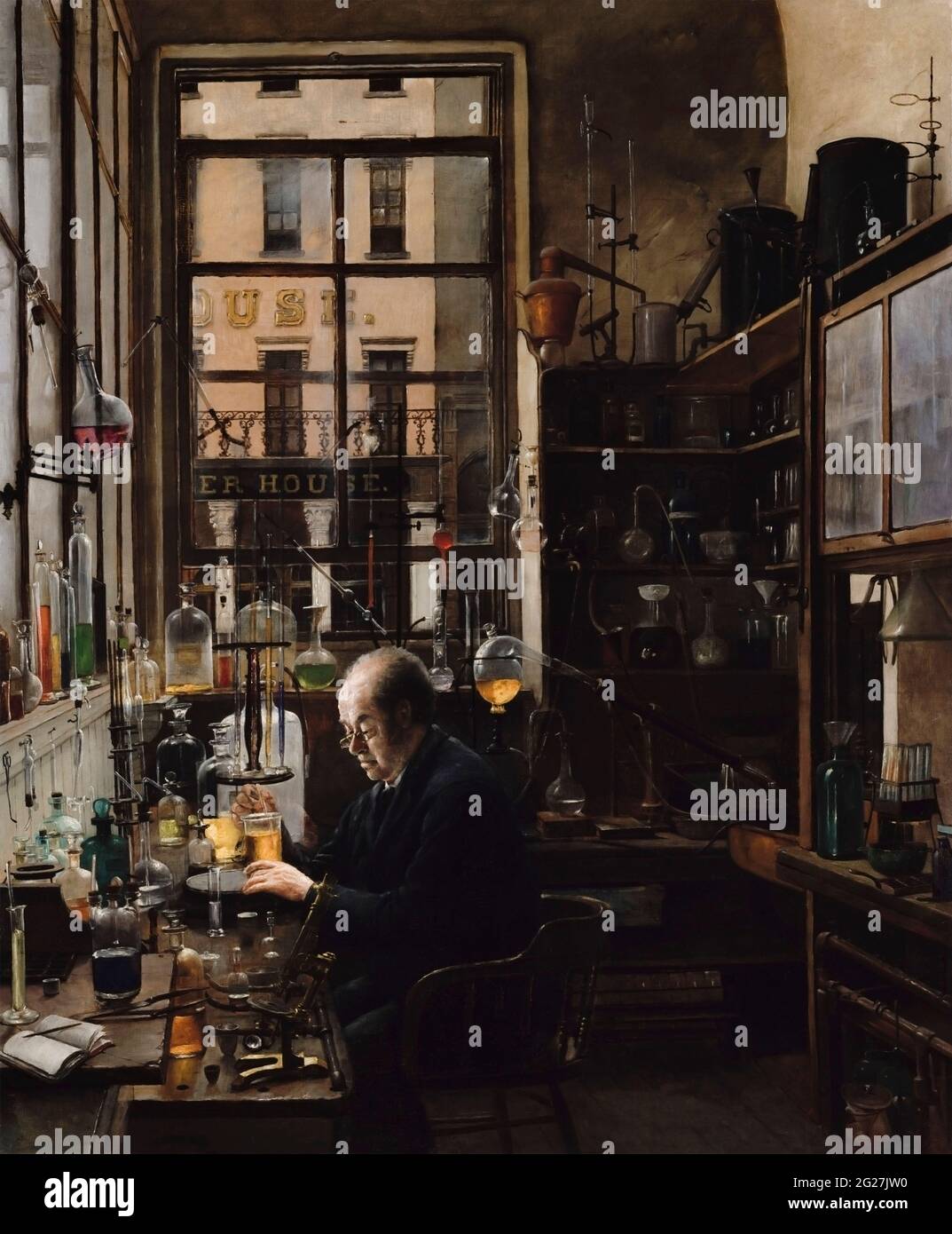 Laboratory vertical hi-res stock photography and images - Alamy