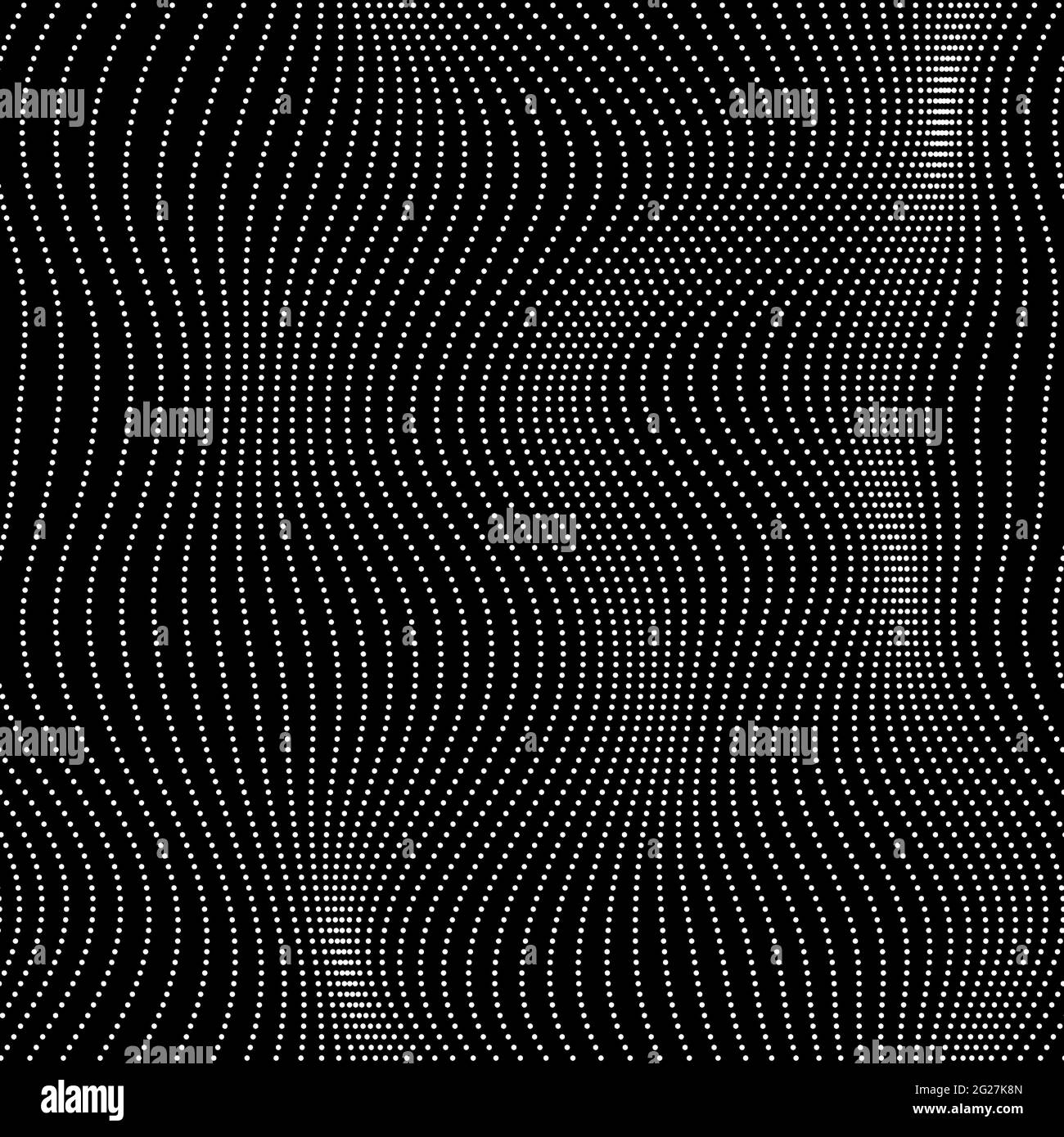 Seamless wavy array of dots pattern for print or digital use Stock ...