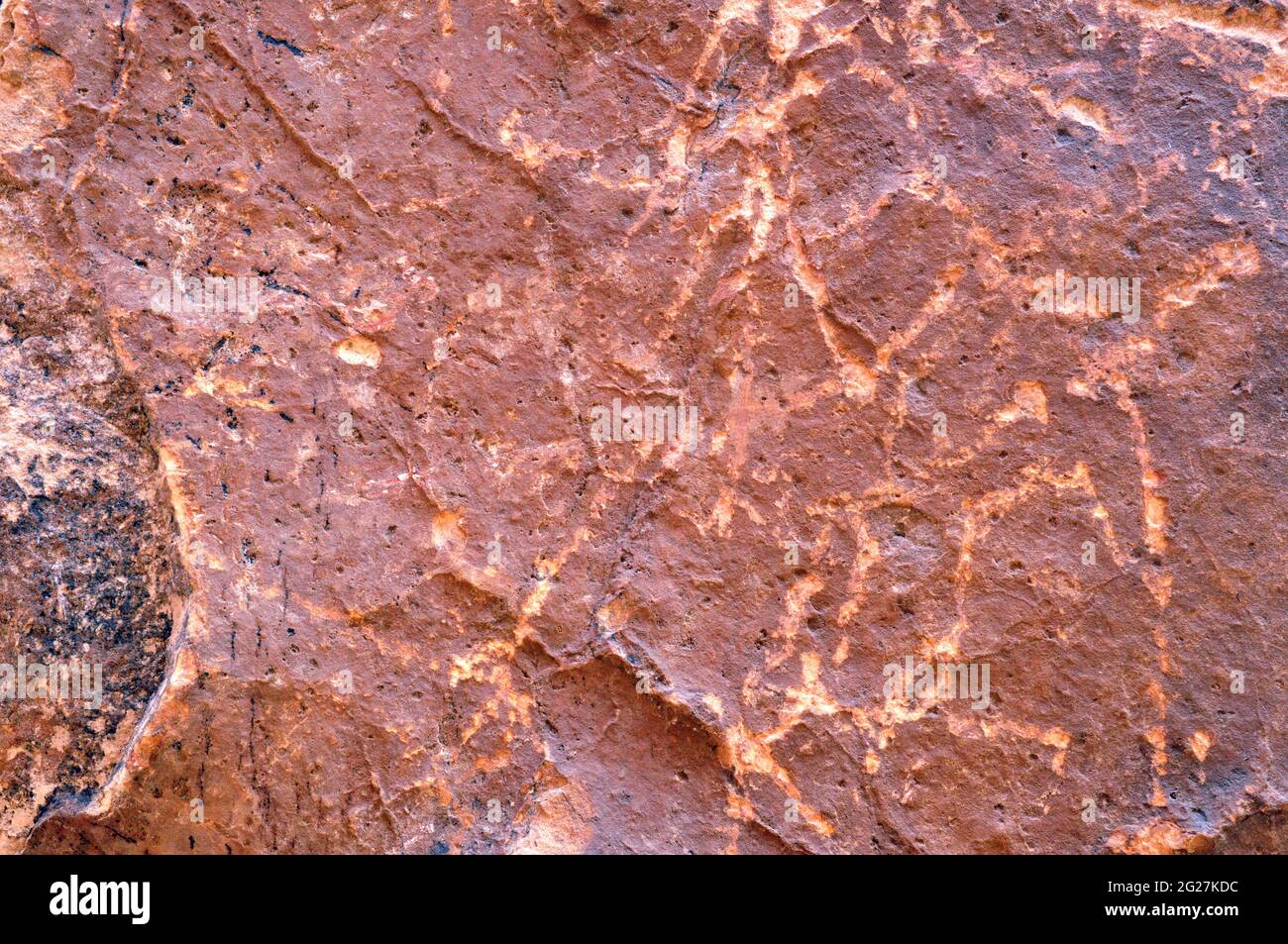 Rough brown stone texture - close up Stock Photo - Alamy