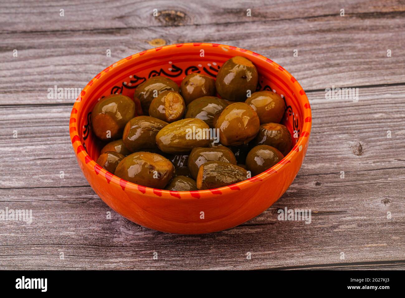 Marinated feijoa fruit in the bowl Stock Photo - Alamy