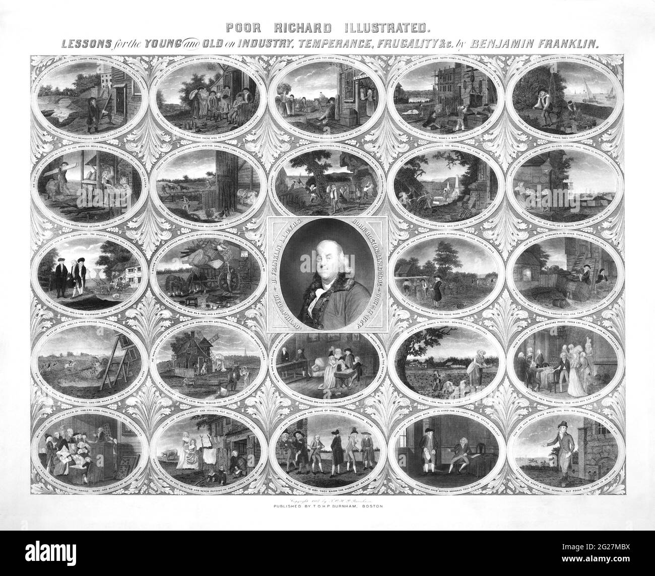 Poor Richard's most enduring proverbial sayings that advocated lessons ...