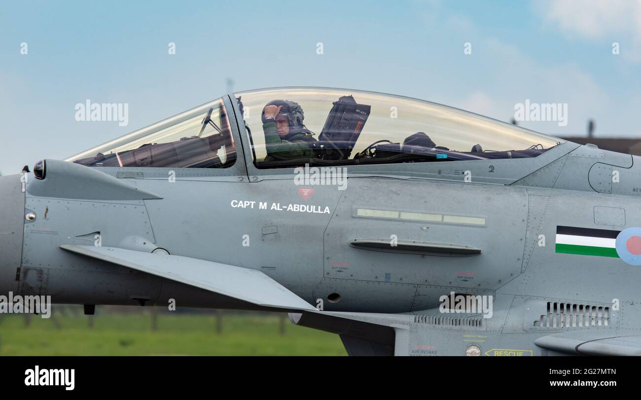 Raf typhoon cockpit hi-res stock photography and images - Alamy