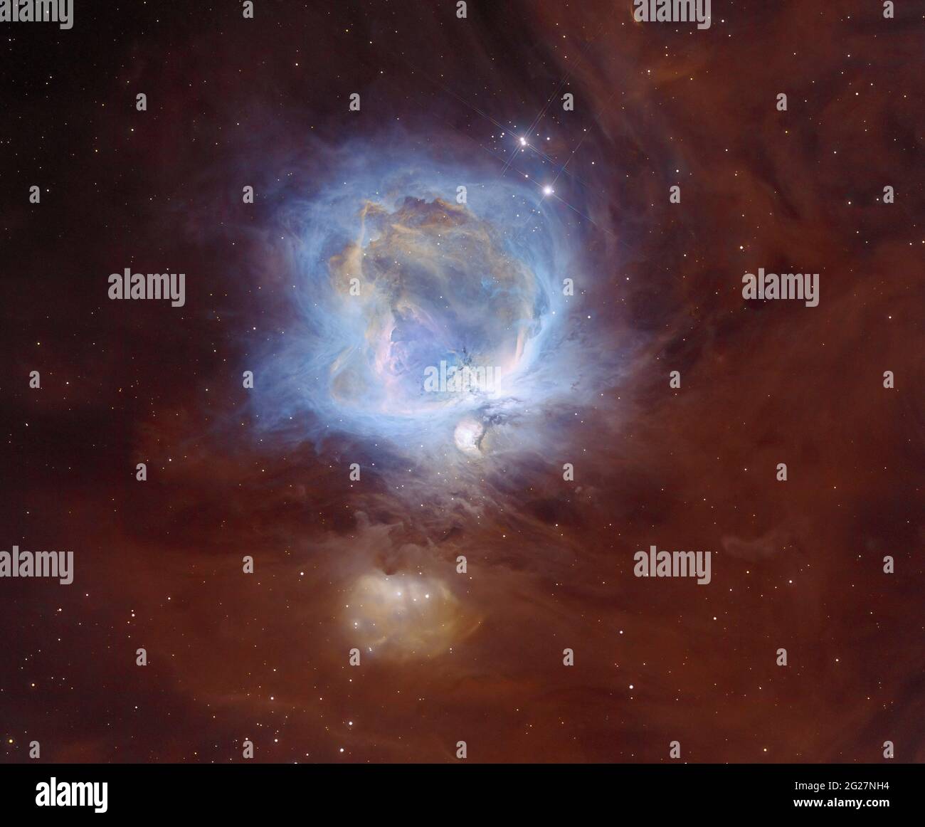 Messier 42, the Orion Nebula Stock Photo - Alamy