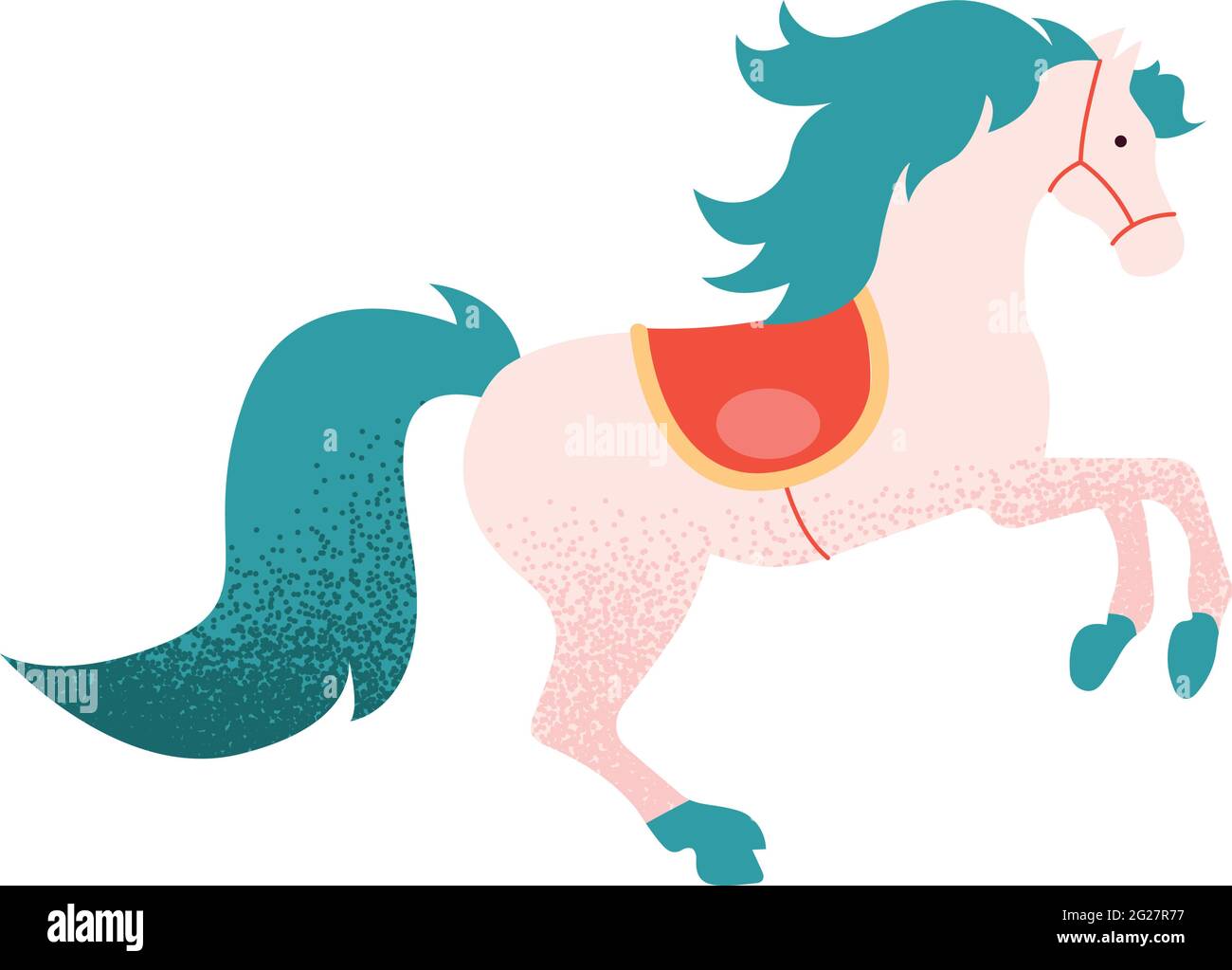 horse fairy elegant isolated icon Stock Vector Image & Art - Alamy